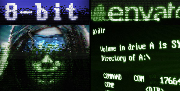 8-Bit Retrocomputing, After Effects Project Files | VideoHive